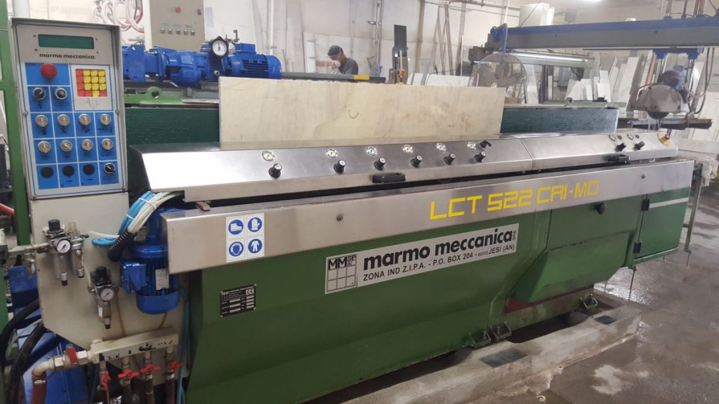 Sold Used Marmo Meccanica Marmo LCT 522 Edge Polishing Shaping Machine ...