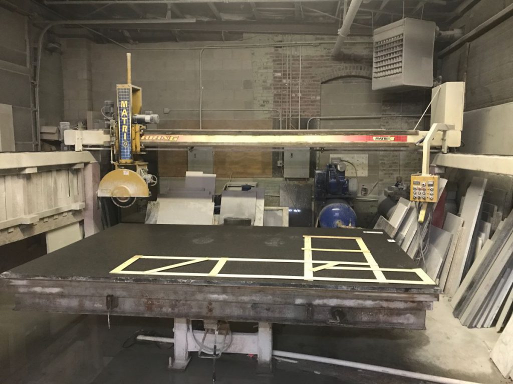 Sold 2005 Matrix - Sebring -Bridge Saw - All Used Stone Equipment