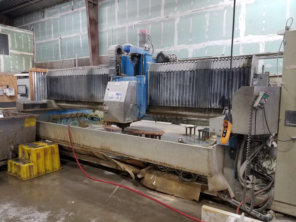 Sold Used 2000 Maxima CMS Brembana 4 Axis CNC Router - All Used Stone ...