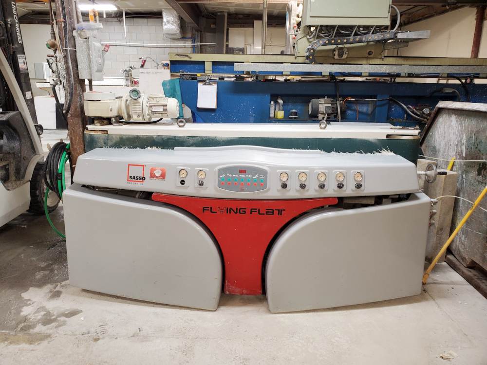 For Sale - 2007 - Sasso – Flying Flat – Edge Polisher - All Used Stone ...