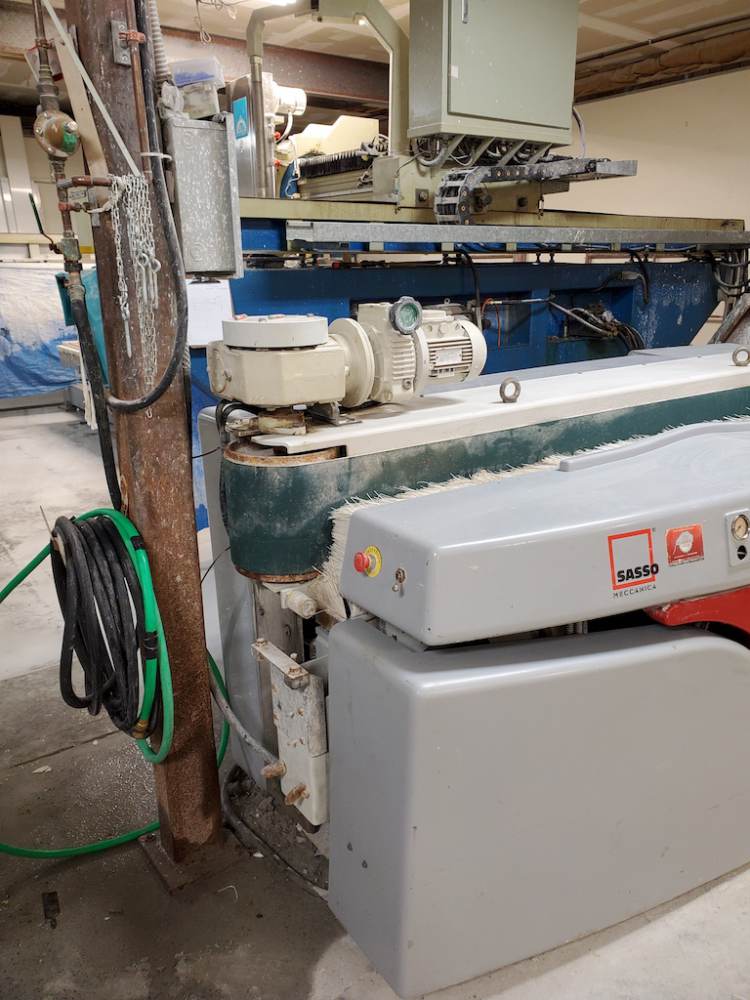 For Sale - 2007 - Sasso – Flying Flat – Edge Polisher - All Used Stone ...